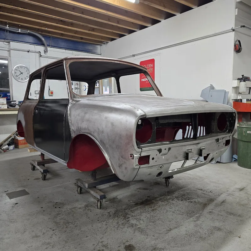 1970s Austin Mini 1275 GT Shell | Classic Mini Restoration | Carrosserie